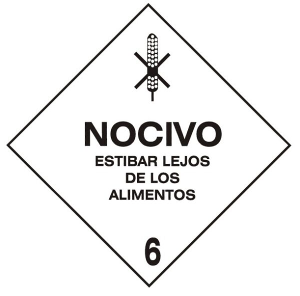 Nocivo Estibar lejos de los Alimentos – SEÑALETICAS – PADILLA PUBLICIDAD